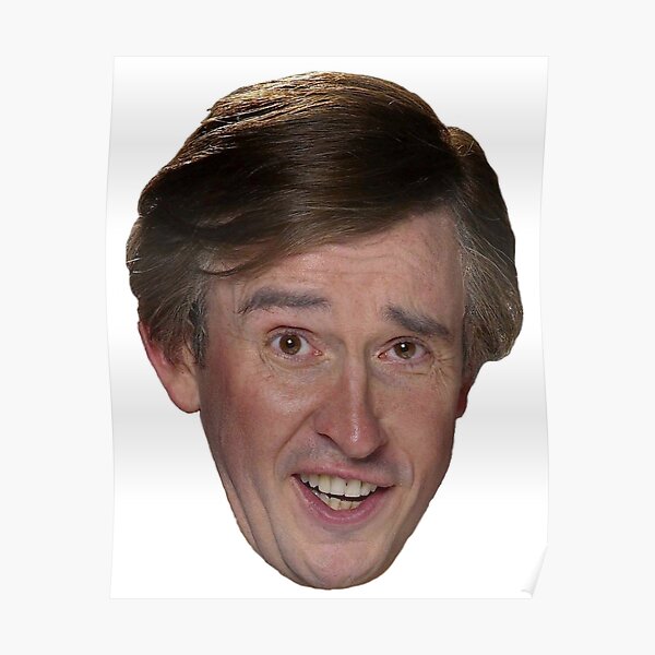 "Alan Partridge Face" Poster by liquiddreams | Redbubble
