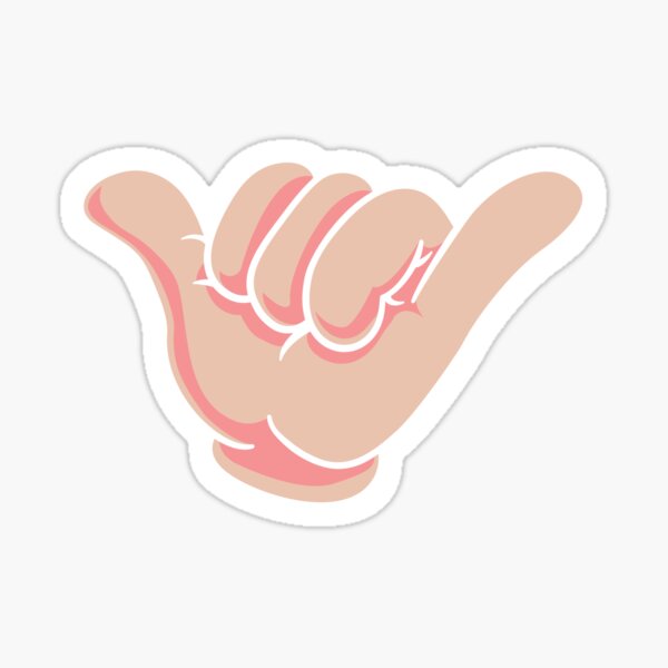 "SHAKA, aesthic, indie aesthetic" Sticker by sanchidora26 | Redbubble