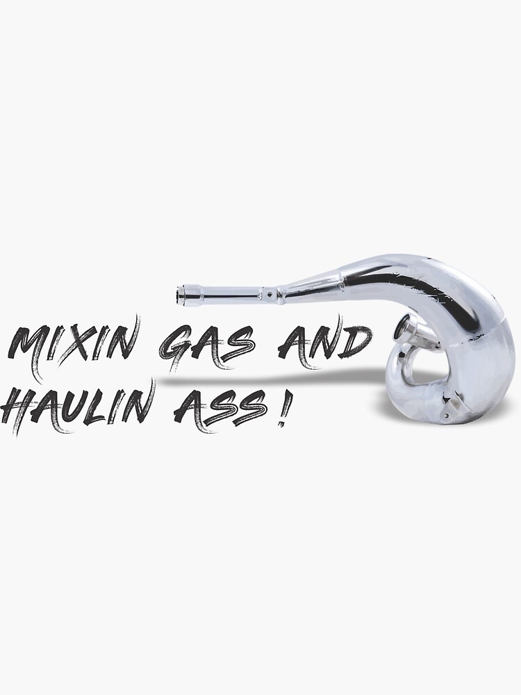 "2 Stroke Motocross" Sticker for Sale by Dirt-Merch | Redbubble