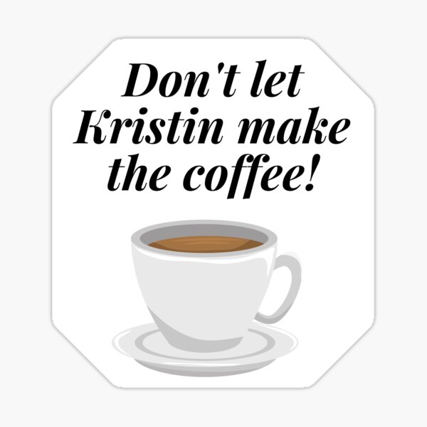 Pegatina «Citar Brokenwood Mysteries Kristin Sims Café» de Evytju ...