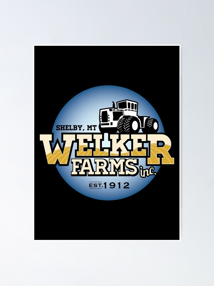 "Welker Farms m-erch Logo" Poster for Sale by DouglasKlockol | Redbubble