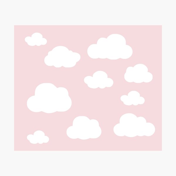 "Little Pink Clouds" Photographic Print by designcastle | Redbubble