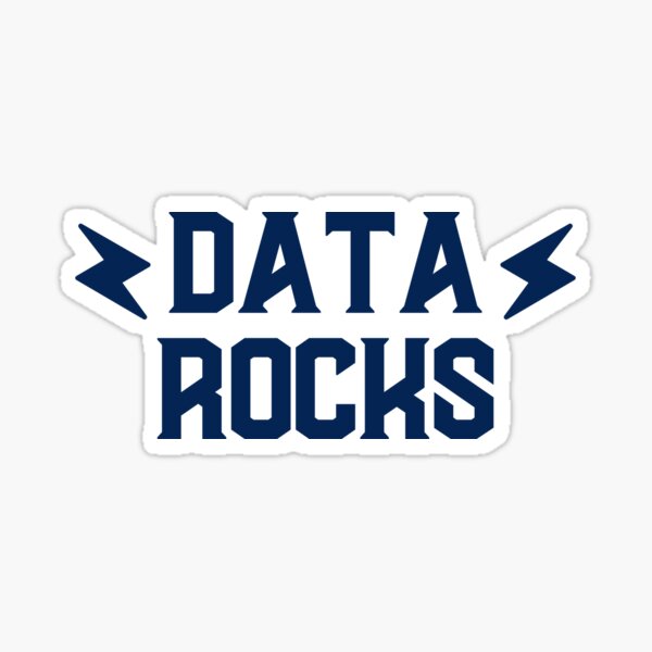 "Data Rocks #3" Sticker for Sale by SalahBlt | Redbubble
