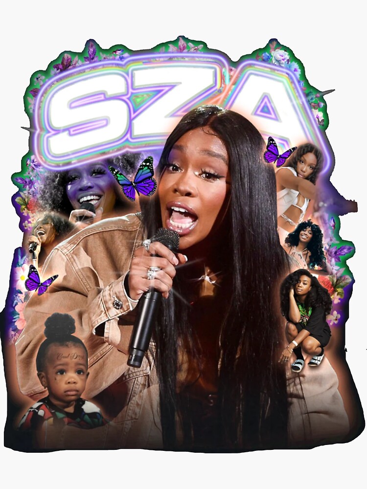 "Sza good days shirt" Sticker for Sale by Lukifo-Mana | Redbubble