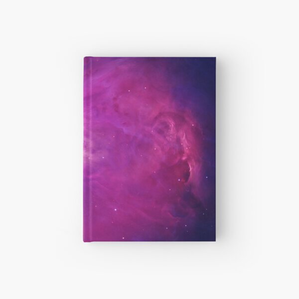 "The Orion Nebula (Messier 42) in neon pink. Stars of a planet and ...