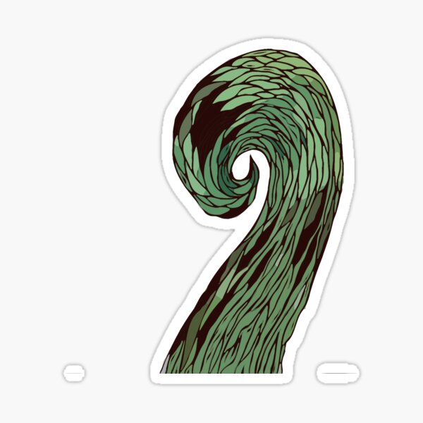 "Beanstalk of Time" Sticker by BreeWilsonArt | Redbubble