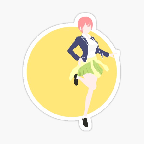 "Ichika Nakano - Quintessential Quintuplets- minimalist anime print ...
