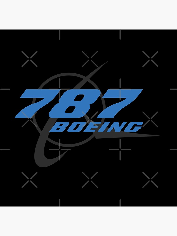 "Boeing 787" Poster by Joel-Designs | Redbubble