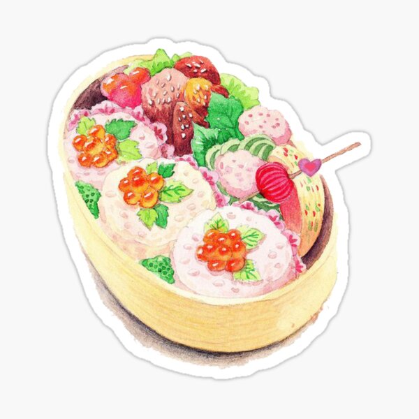 "Homemade Bento Box" Sticker for Sale by SherriMans | Redbubble