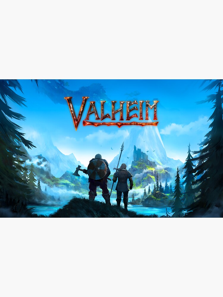 "High Quality Valheim Poster Logo" Sticker by megandoherty43 | Redbubble