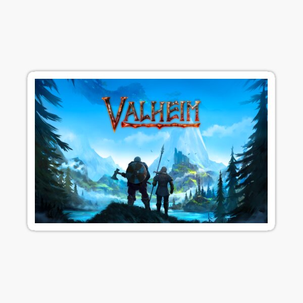 "High Quality Valheim Poster Logo" Sticker by megandoherty43 | Redbubble