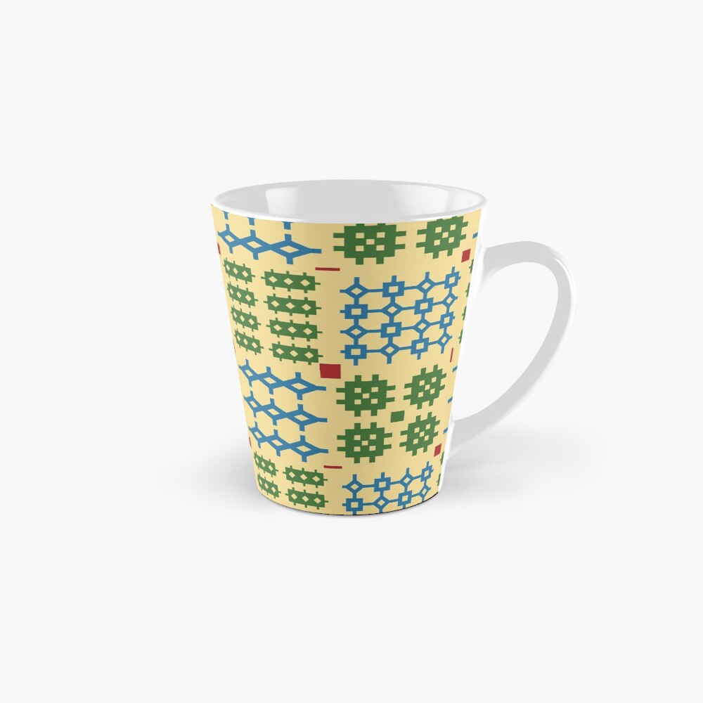 "Welsh Tapestry Pattern, Carthen Cymraeg, Cymreig (green and blue ...
