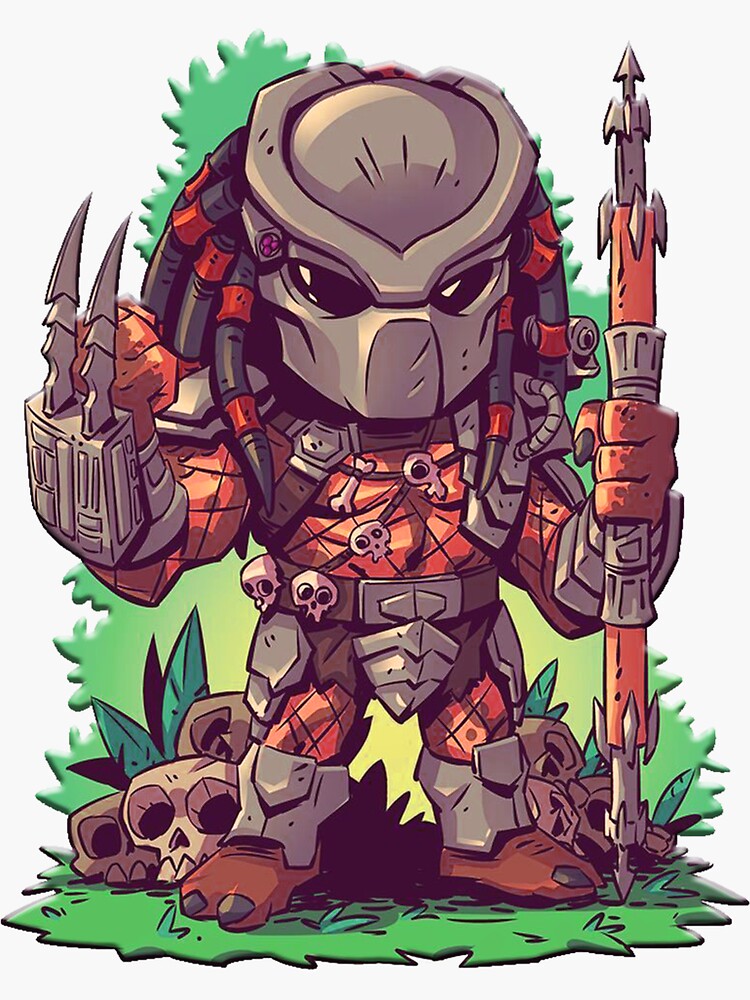 "The Little Predator" Sticker for Sale by SambolLio | Redbubble
