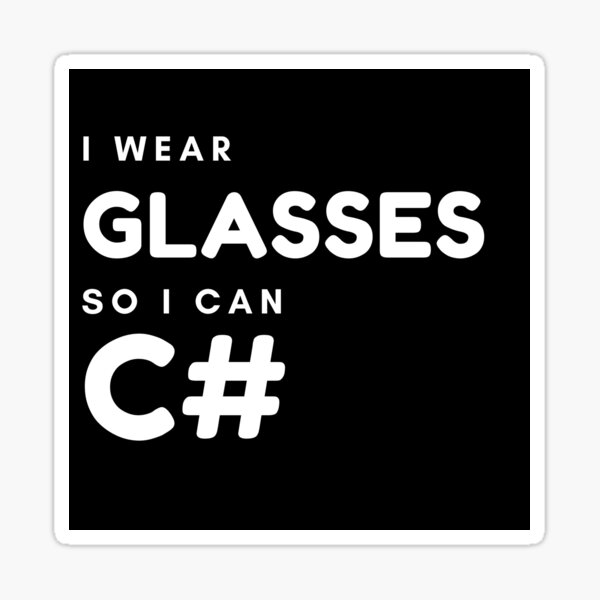 "Coding / Programming Design - C# / C" Sticker for Sale by Shadow-SH ...