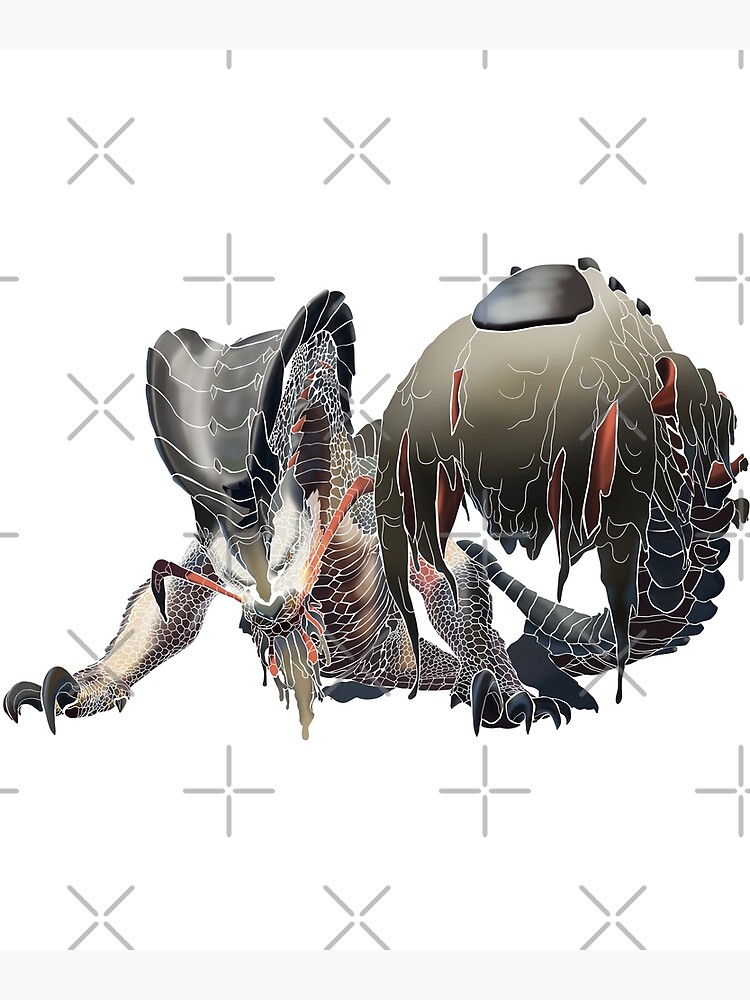 "Almudron (Monster Hunter Rise)" Poster for Sale by Fantasyhaze | Redbubble