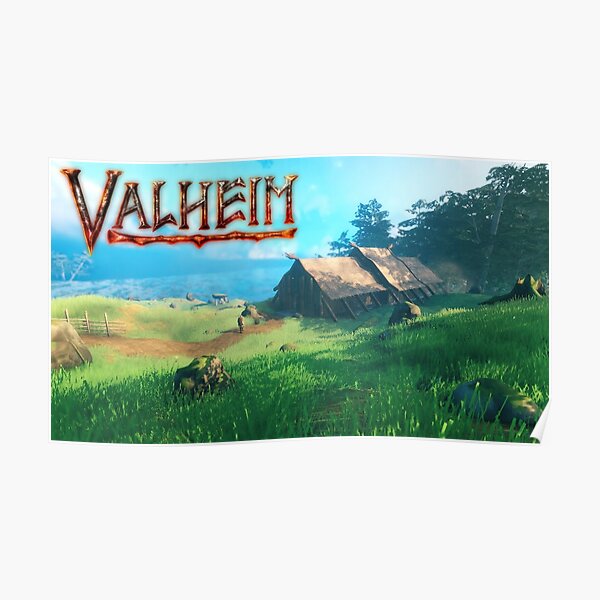 "Valheim Beautiful Scenery" Poster by megandoherty43 | Redbubble