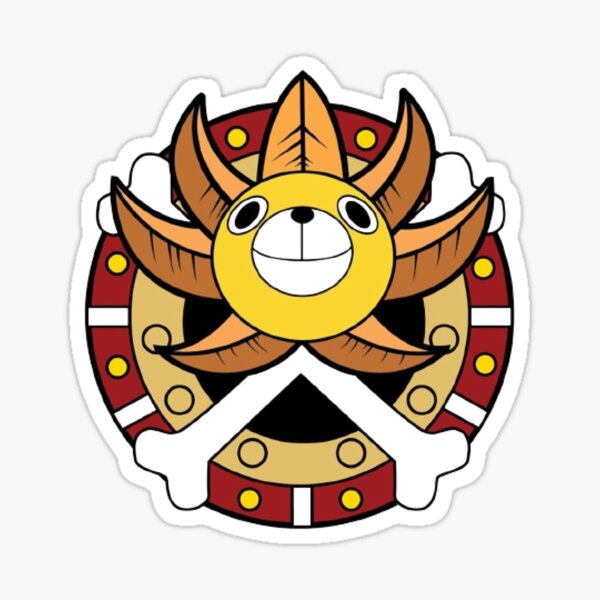 "The Thousand Sunny." Sticker for Sale by TheOPStore | Redbubble