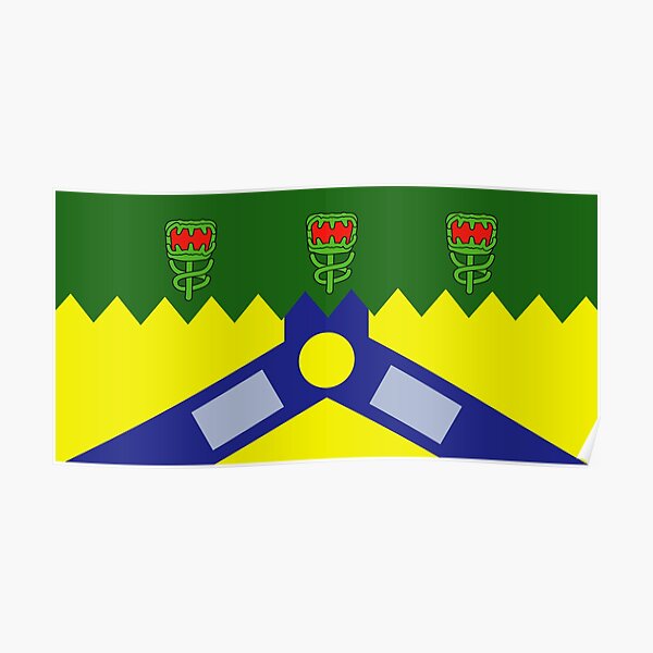"Flag of Launceston City, Tasmania, Australia" Poster by Shav | Redbubble