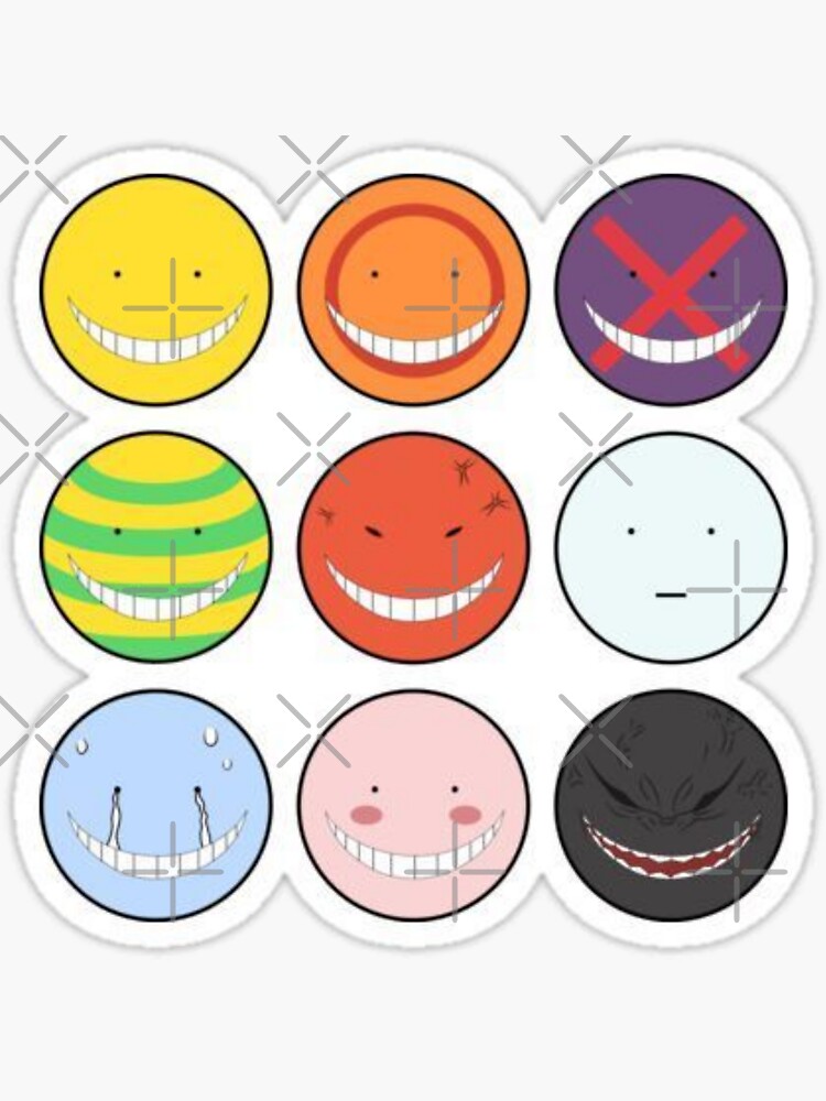 "Assassination classroom" Sticker by Kate Kage | Redbubble