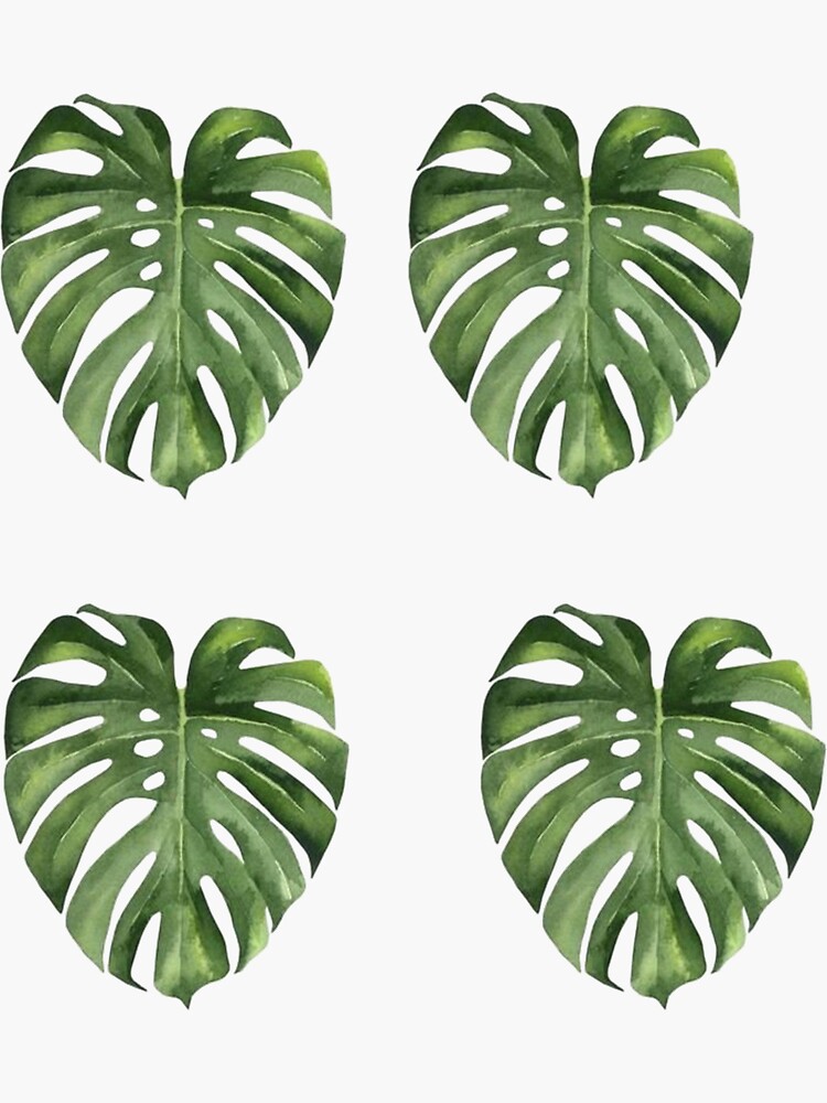 "Palm Leaves Sticker" Sticker for Sale by PeachyPoppin13 | Redbubble
