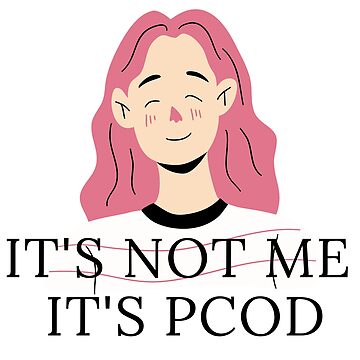 "Pcod awareness, pcos" Sticker for Sale by Mayuri Juyal | Redbubble