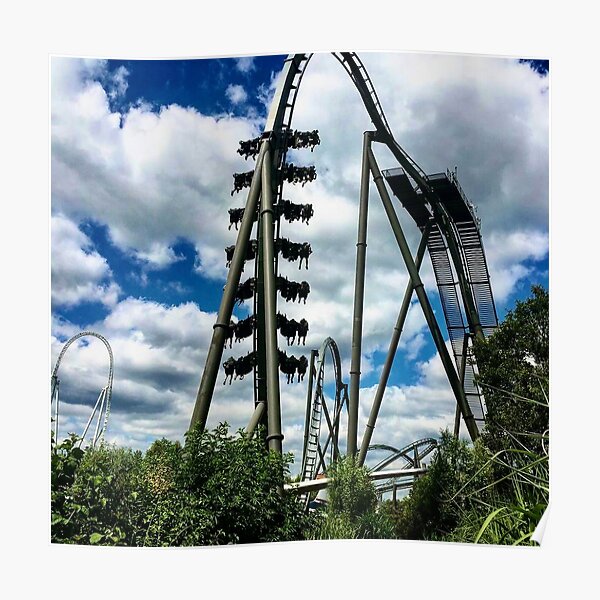 "Thorpe Park: Swarm" Poster for Sale by IconicValhalla | Redbubble