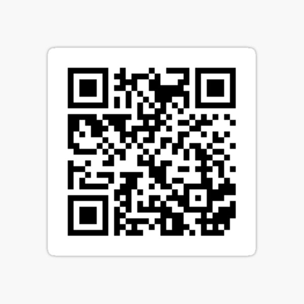 "Cup of Roasted Coffee QR Code" Sticker for Sale by peachy-moondust ...