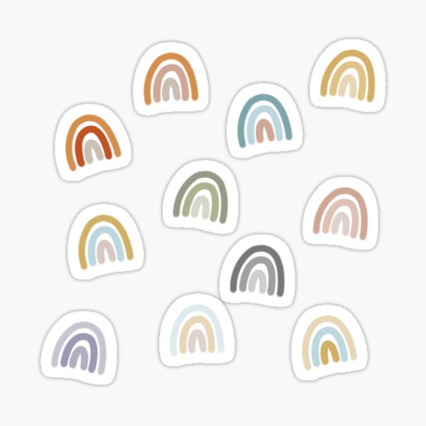 "Mini Rainbows Pack" Sticker for Sale by hsan1400 | Redbubble