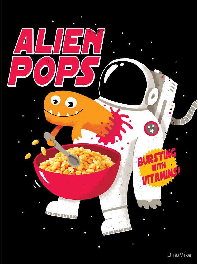 "Alien Pops" Sticker for Sale by DinoMike | Redbubble