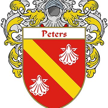 "Peters Coat of Arms / Peters Family Crest" Essential T-Shirt for Sale ...