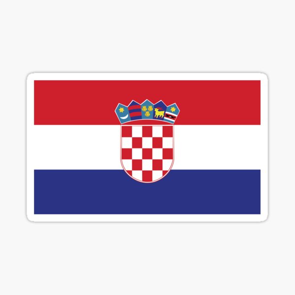 "Croatia flag" Sticker for Sale by emeksedesign | Redbubble