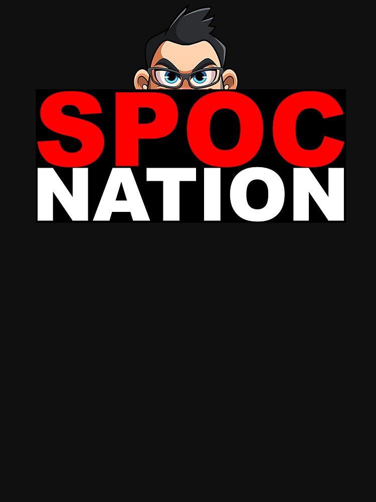 "Spoc Nation Tshirt Logo - Mascot" T-shirt for Sale by spocgames ...