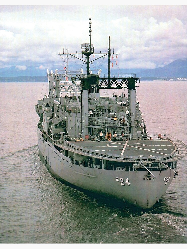 "USS PYRO (AE-24) SHIP'S STORE" Poster for Sale by militarygifts ...