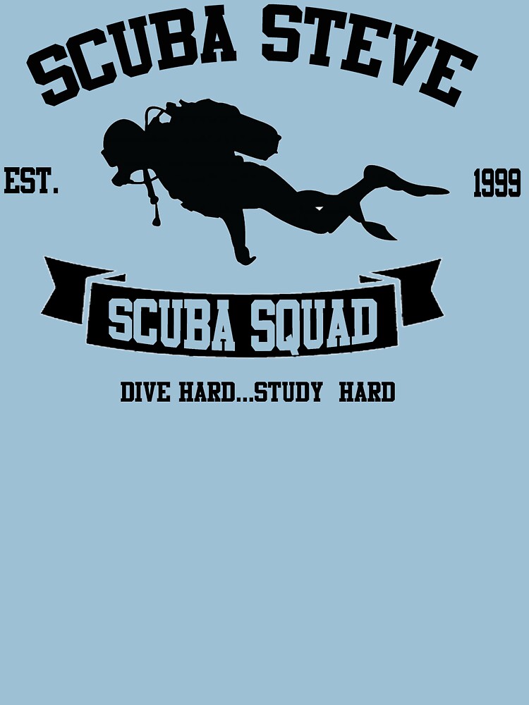 "Scuba Steve Scuba Squad" T-shirt by movie-shirts | Redbubble