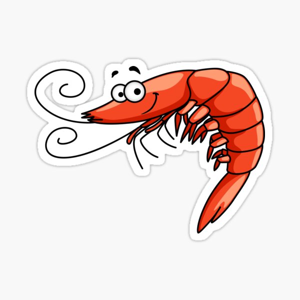 "crystal red shrimp" Sticker for Sale by kmf1313 | Redbubble