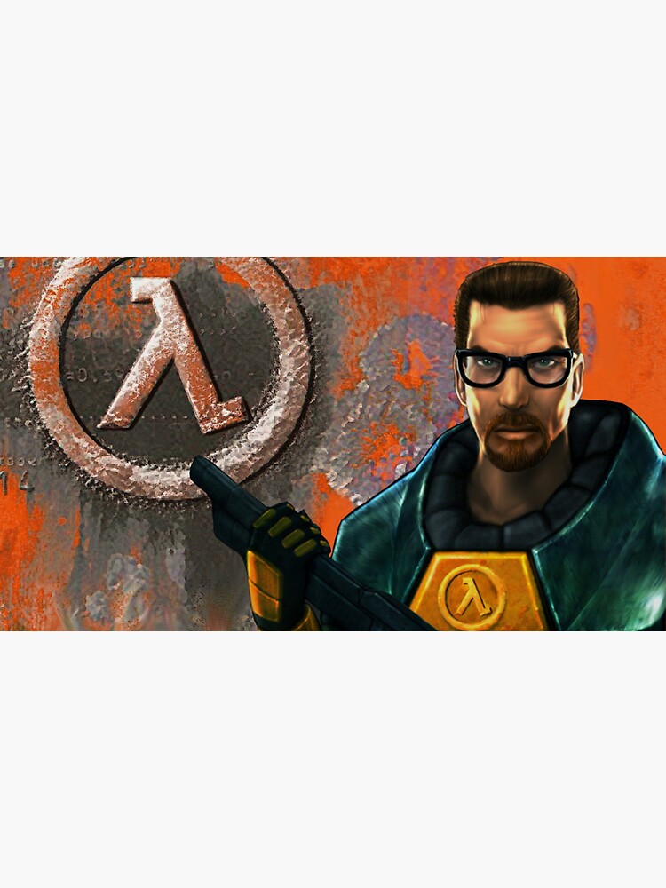 "Half Life" Sticker for Sale by ReyGunn | Redbubble