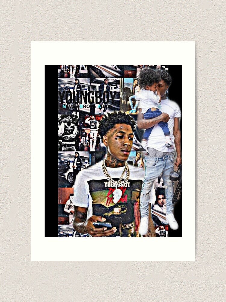 "NBA youngboy shirt" Art Print by vexifyon1 | Redbubble