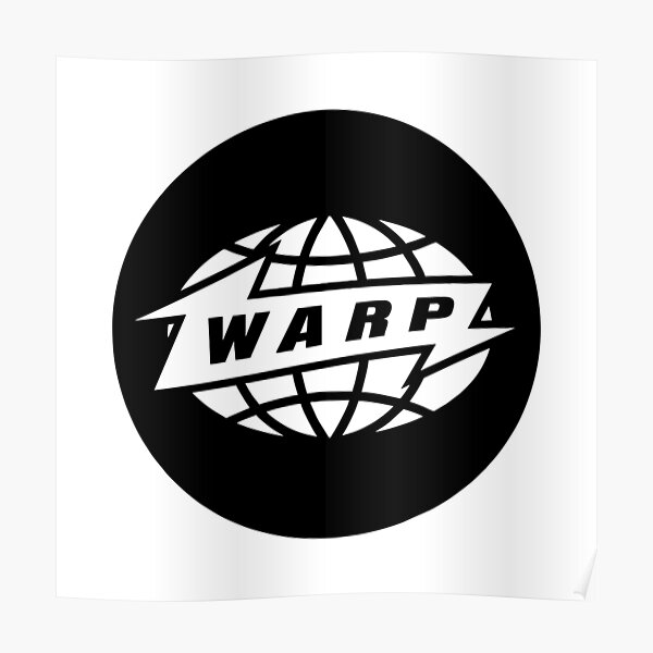 "Warp Records Merchandise" Poster by donaldsongaz | Redbubble