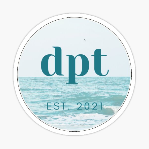 "DPT EST 2021 BEACH" Sticker for Sale by kmikos | Redbubble