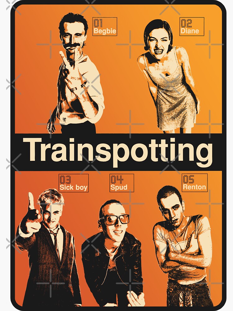 "Trainspotting" Sticker by eyepoo | Redbubble