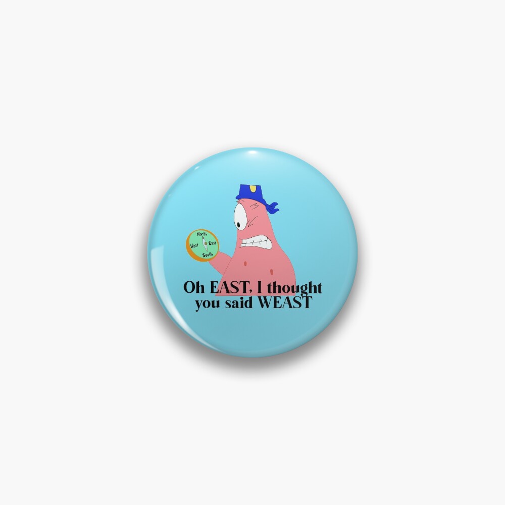 "Patrick Star from Spongebob Weast" Sticker for Sale by sambehrens ...