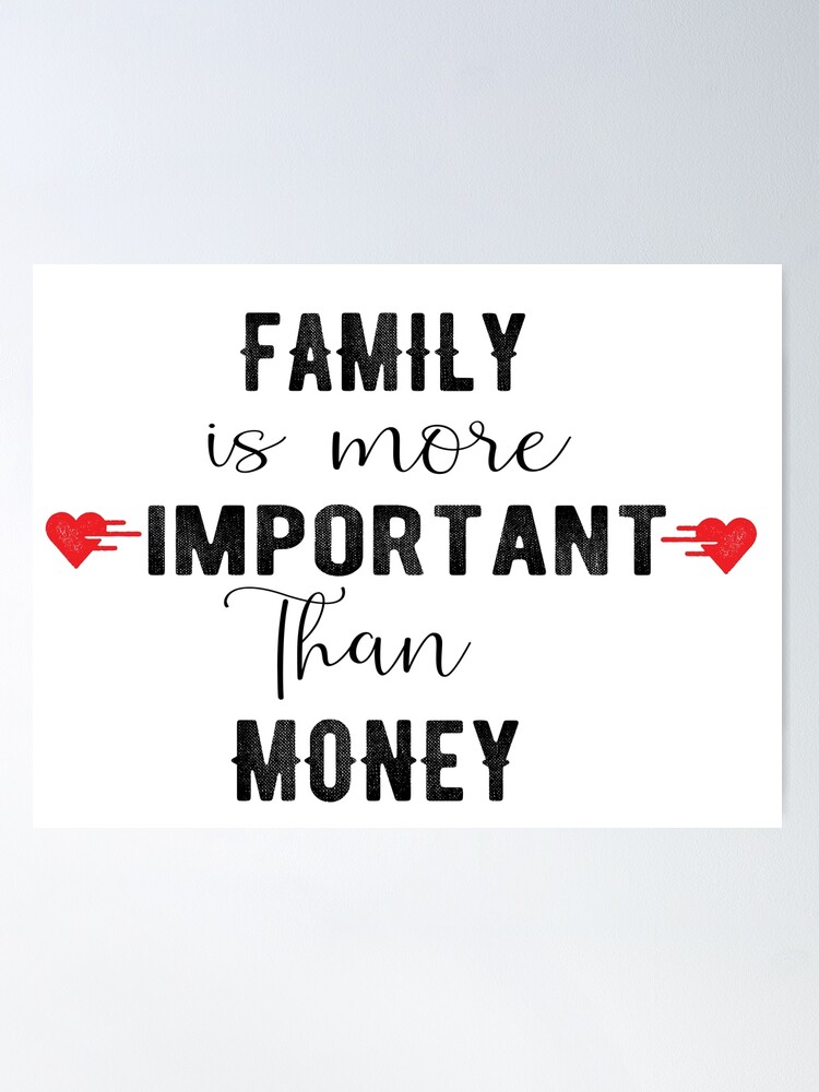 Money And Family Quotes