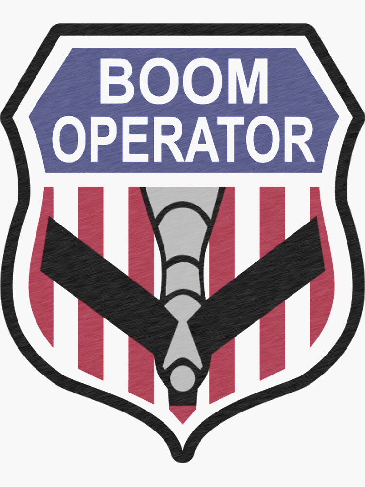 "Rustic Boom Operator Patch" Sticker for Sale by TankerToads | Redbubble