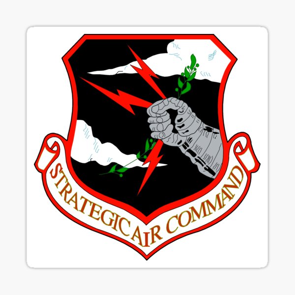 "Strategic Air Command" Sticker for Sale by TankerToads | Redbubble