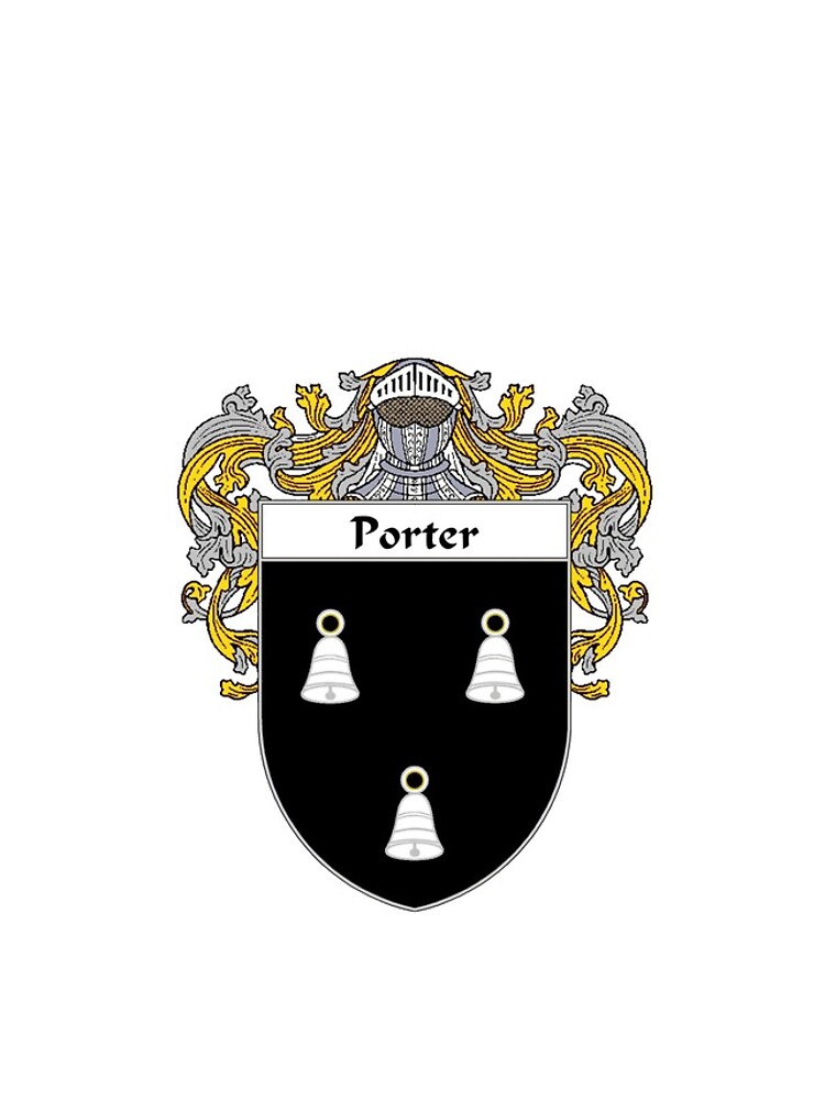 "Porter Coat of Arms / Porter Family Crest" iPhone Case for Sale by ...