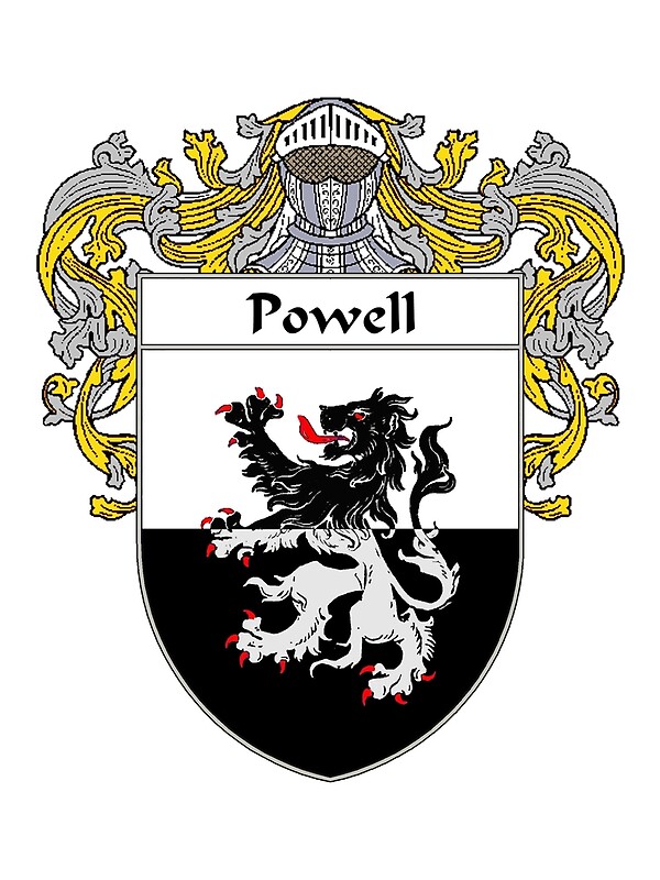 "Powell Coat of Arms / Powell Family Crest" by William Martin | Redbubble