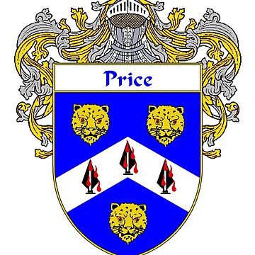 "Price Irish Coat of Arms / Price Irish Family Crest" Art Print for ...