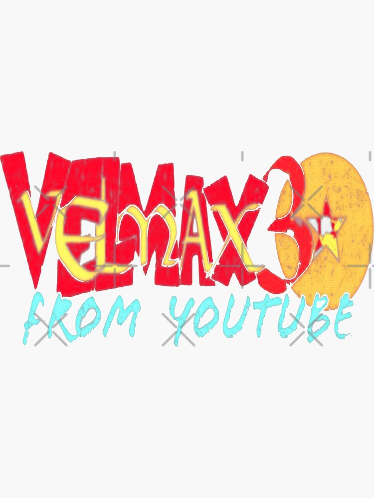 "Velmax DBZ logo" Sticker for Sale by jakersvelmax | Redbubble
