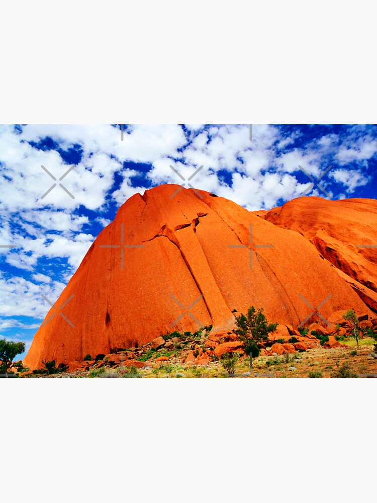 "Kangaroo Tail, Uluru" Sticker by blackadder | Redbubble