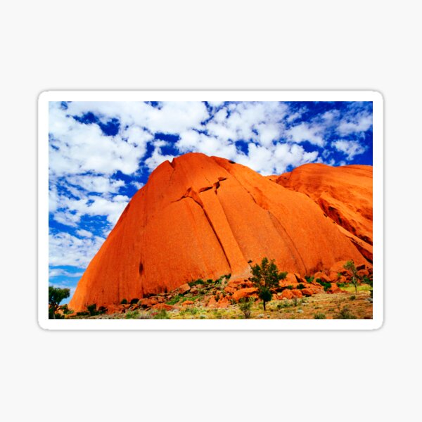 "Kangaroo Tail, Uluru" Sticker by blackadder | Redbubble